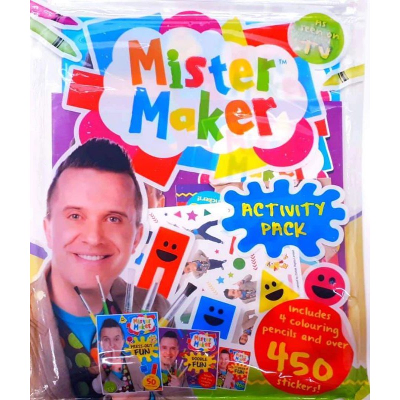 Jual Mister Maker Activity Pack | Shopee Indonesia