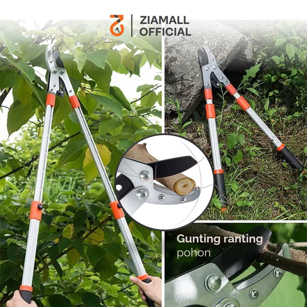 Jual Gunting Ranting Pemangkas Pemotong Dahan Pohon Panjang Tajam Kuat ...