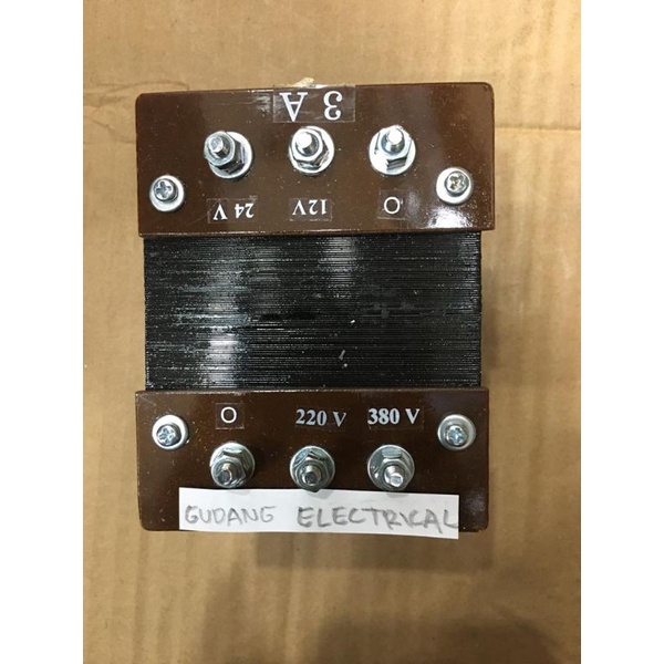 Jual Trafo / Travo Step Down 380V 220V Ke 12V 24V 3A | Shopee Indonesia