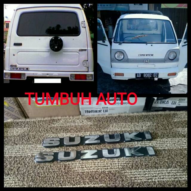 Jual Emblem Logo Lambang SUZUKI Carry extra 1.0 bagong Pick up Katana Jimny 4x4 4x2 BRI Short ...