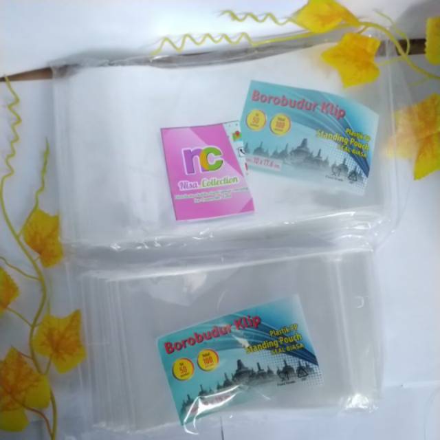 Jual Standing pouch polos 9x15 dan 10x17 isi 50 Pcs | Shopee Indonesia
