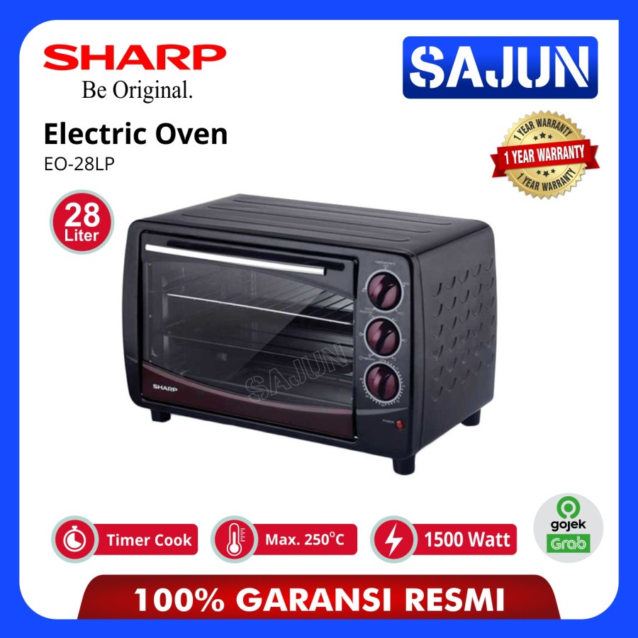 Jual SHARP Electric Oven EO-28LP(K) 28Liter Oven Listrik Toaster ...