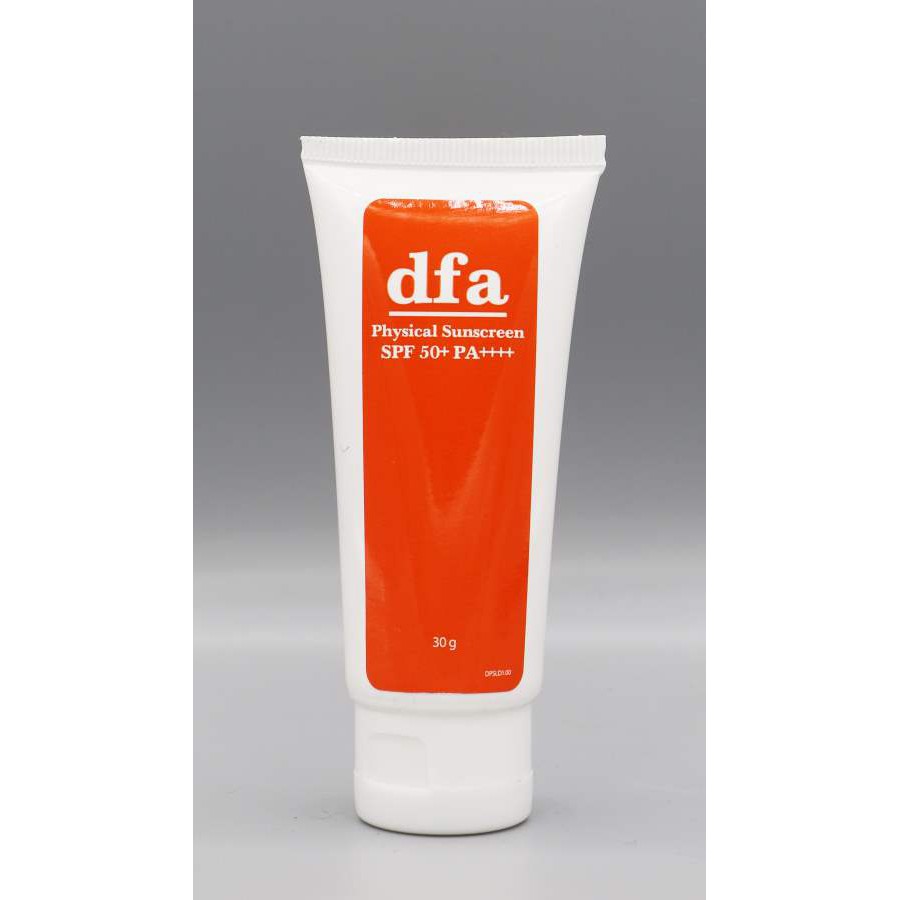 Jual DFA PHYSICAL SUNSCREEN SPF 50+, PA++++ (WHITE) 30 gr | Shopee ...