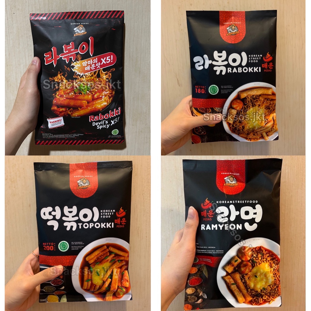 Jual Ashiaaap Rabokki / Topokki- Ramen Topokki HALAL / Tteokbokki ...