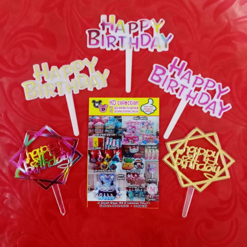 Jual Topper cake mini | Topper Cake murah | Shopee Indonesia
