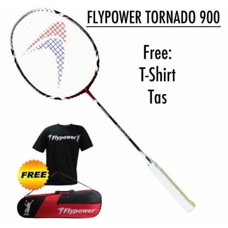 Jual FLYPOWER TORNADO 900 RAKET BADMINTON ORIGINAL | Shopee Indonesia