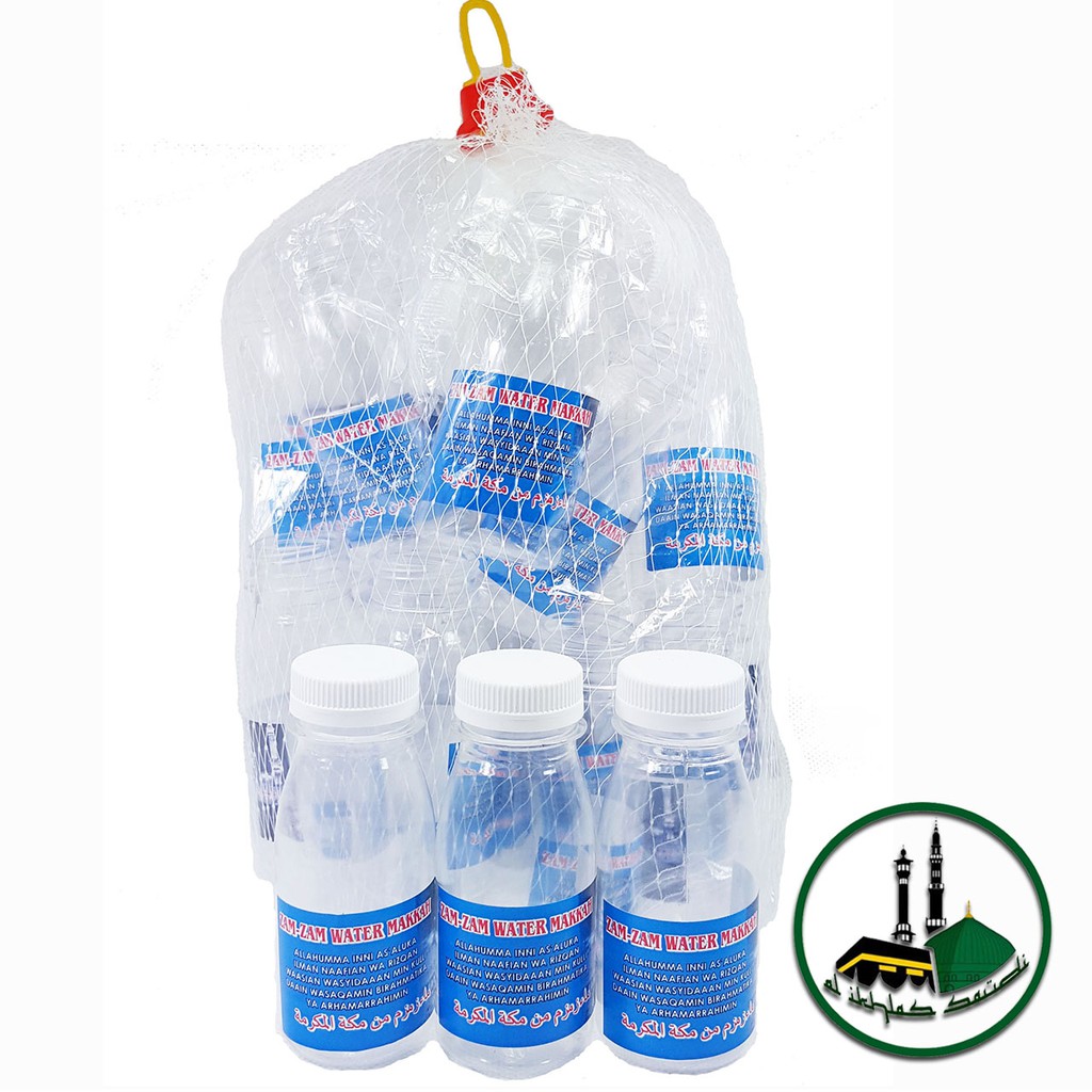 Jual Botol Air Zamzam Ukuran 80ml 1 Pack Oleh Oleh Haji Dan Umroh ...