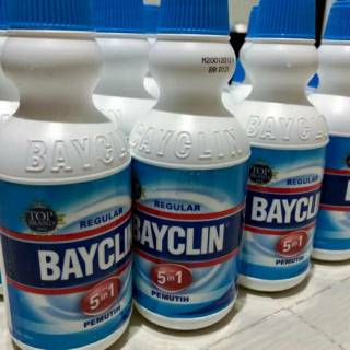 Jual BAYCLIN 100ml / BAYCLIN 500ML / LARUTAN KLORIN / CHLORINE / DESINFECTAN/ Indonesia|Shopee ...