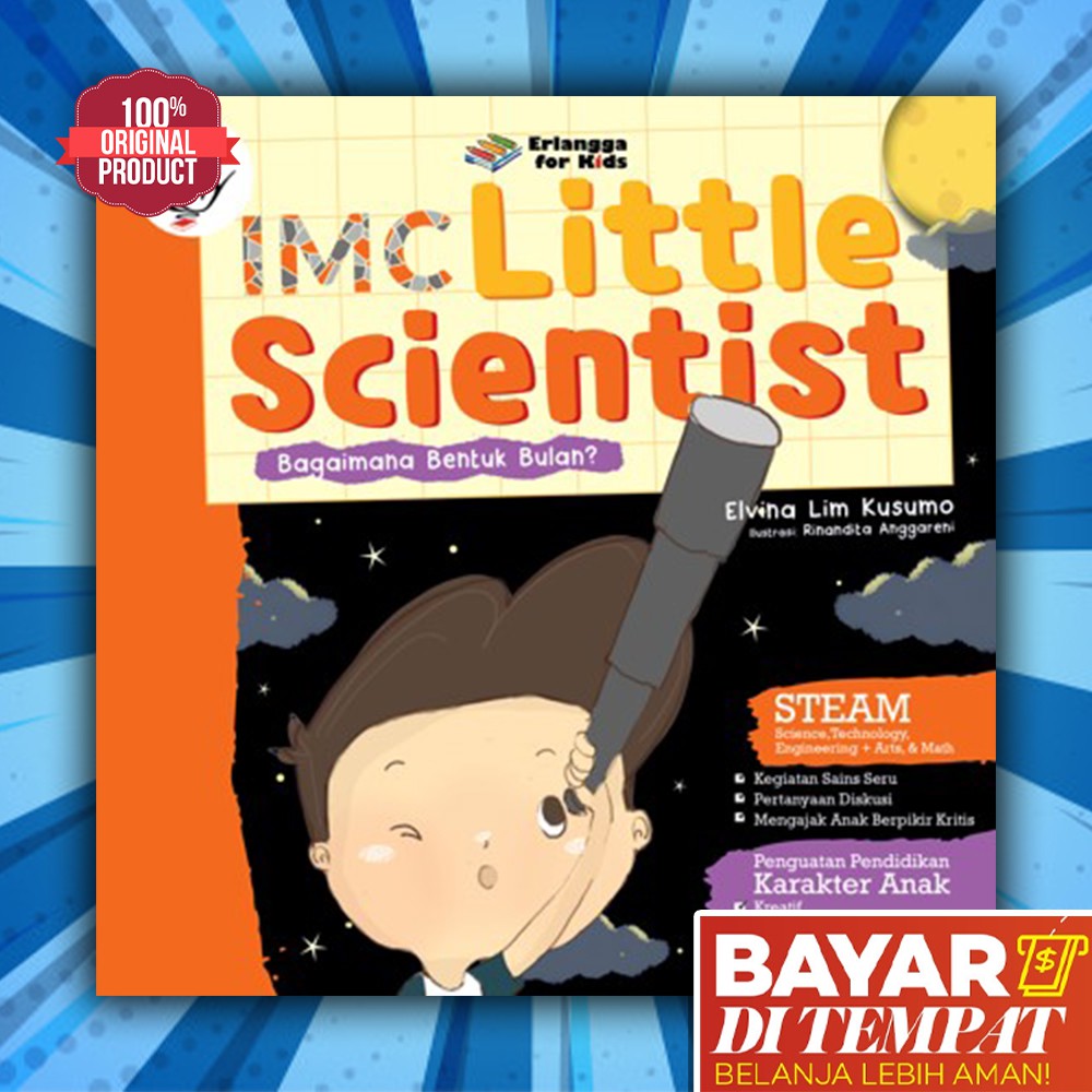 Jual Buku Anak - Buku Pengetahuan - Bagaimana Bentuk Bulan? IMC Little ...