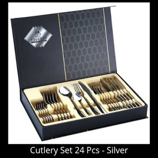 Jual Bakindo Royal Cutlery Set Sendok Lengkap Garpu Pisau Perlengkapan Makan Sultan Stainless ...