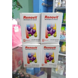 Jual Renovit Tablet/Multivitamin | Shopee Indonesia