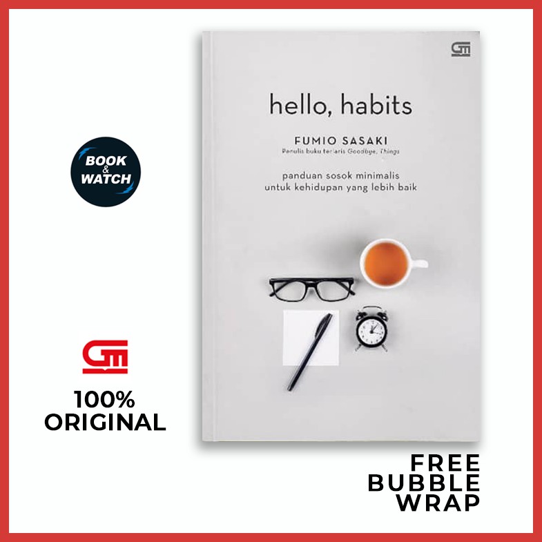 Jual Hello Habits: Panduan Sosok Minimalis untuk Kehidupan yang Lebih ...