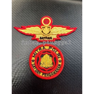 Jual Logo wing satpam dan mitra polri TIMBUL | Shopee Indonesia