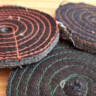 Jual Kain Poles Jeans Kompon Polishing Wheel Double Star 4" Bagus Murah ...