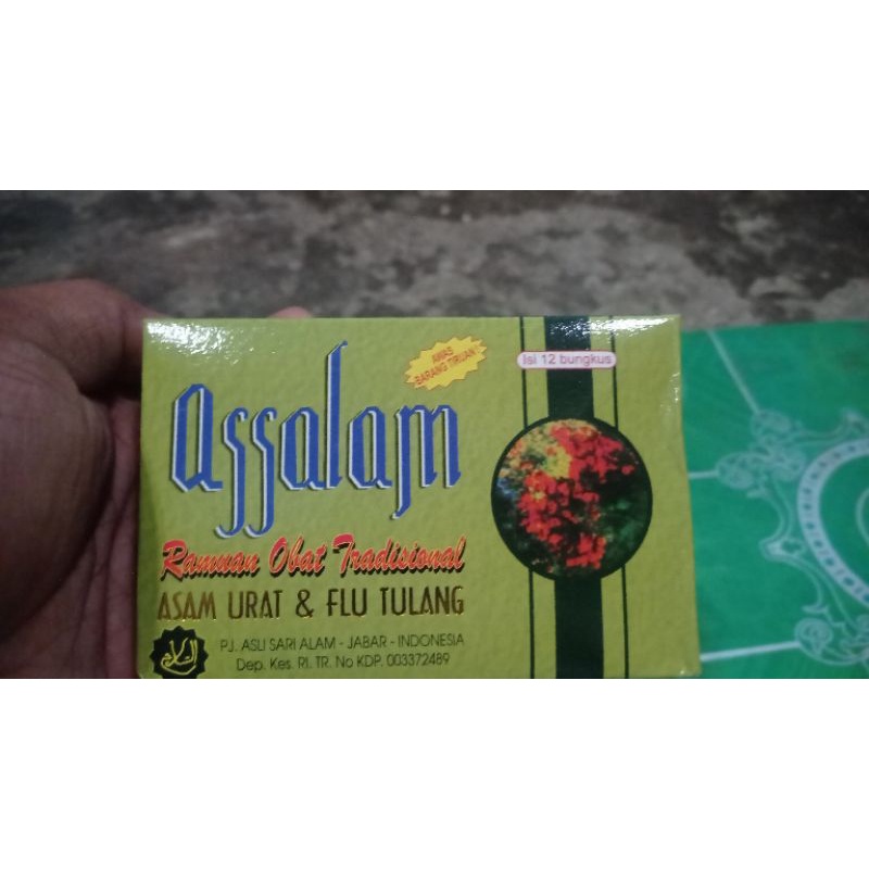 Jual Obat Assalam/ Obat Flu Tulang dan Nyeri Sendi/ Obat Asalam ...