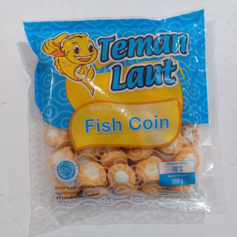 Jual Teman Laut Fish Coin 500gr / Bakso TL | Shopee Indonesia