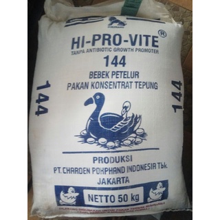 Jual PUR BEBEK PETELUR CP144 HI-PRO-VITE HI PRO VITE pakan konsentrat ...