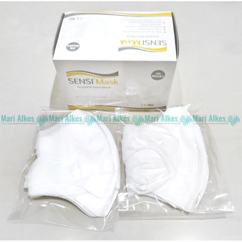 Jual SENSI Duckbill Face Mask Per Sheet (MASKER SENSI DUCKBILL PER ... Jual SENSI Duckbill Face Mask Per Sheet (MASKER SENSI DUCKBILL PER ...