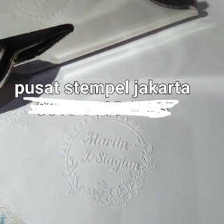 Jual Stempel Emboss / Stempel Timbul (Pocket) + (design) komplit siap ...
