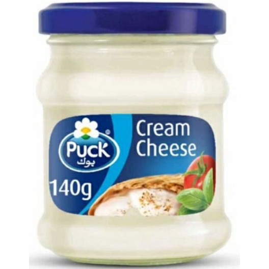 Jual Puck cream cheese spread botol kaca beling 140gr | keju oles ED ...