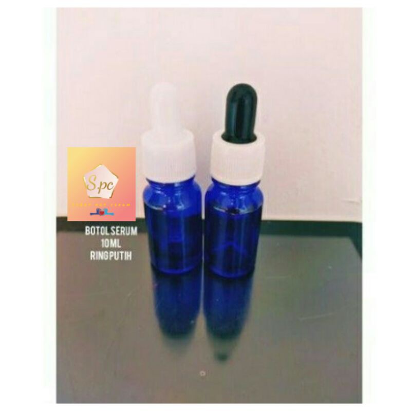 Jual Botol SERUM biru kaca 10 ml. BOTOL SERUM / PIPET | Shopee Indonesia
