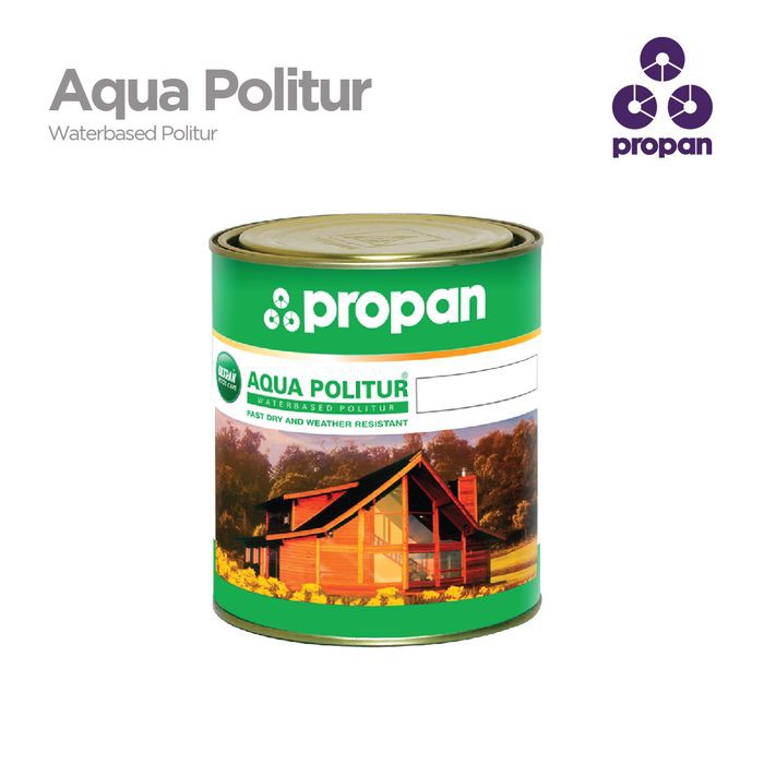 Jual Finishing Kayu Waterbased Propan Aqua Politur clear | Shopee Indonesia