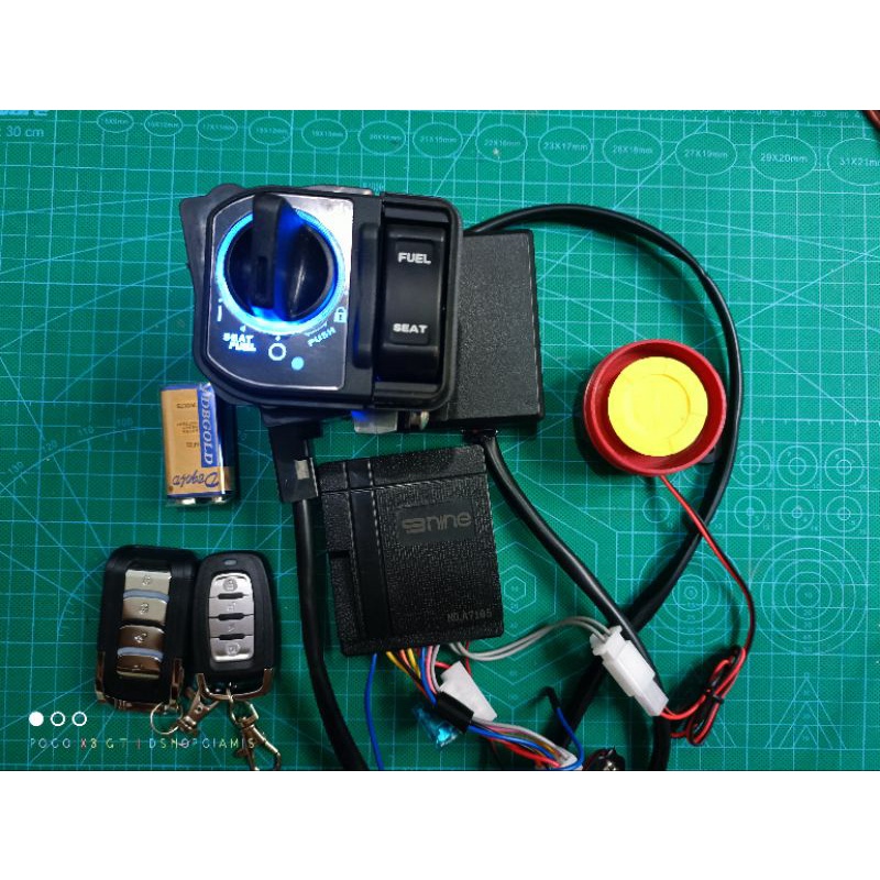 Jual kunci keyless pcx 160 kombinasi alarm aftermarket | Shopee Indonesia