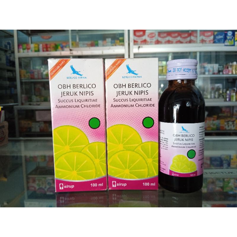 Jual OBH BERLICO SYRUP 100ML | Shopee Indonesia