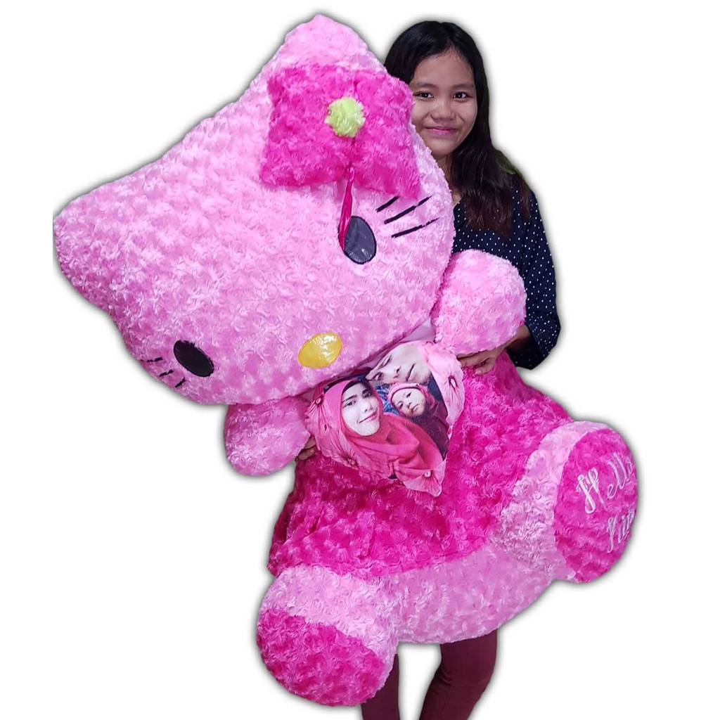 Jual BONEKA HELLO KITTY DUDUK JUMBO BESAR UK tinggi 1M | Shopee Indonesia