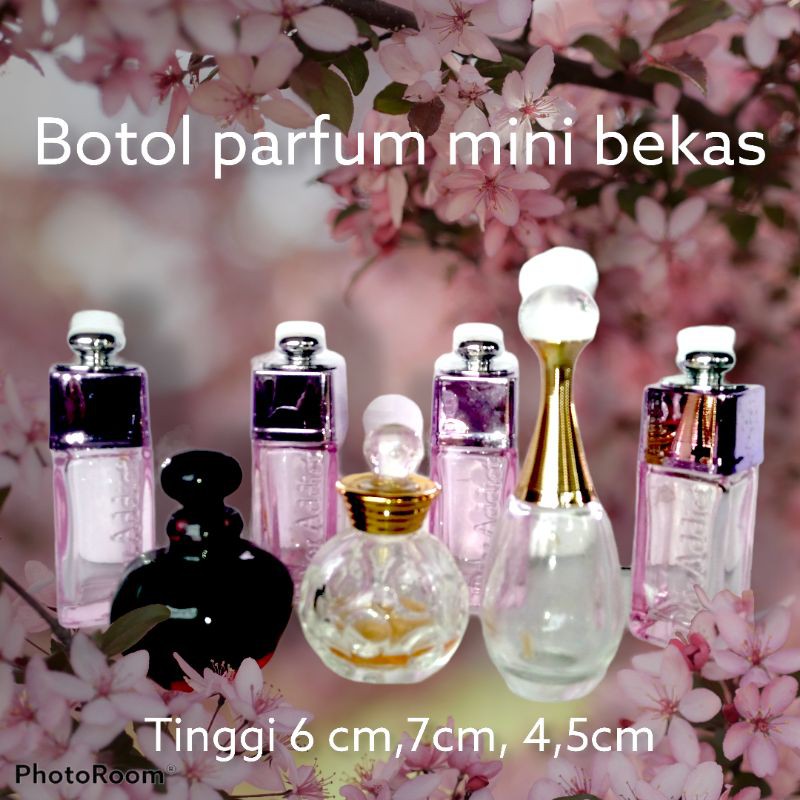 Jual botol parfum mini Dior bekas | Shopee Indonesia