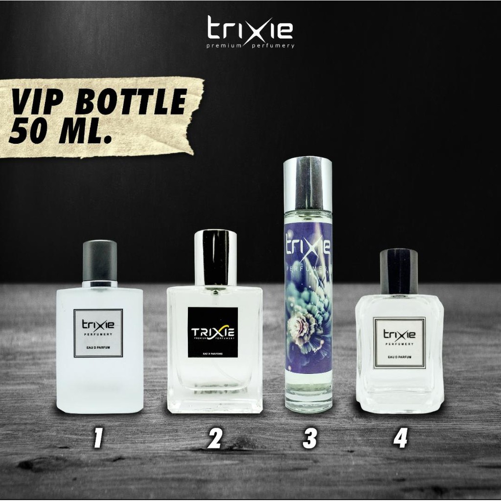 Jual Parfum Trixie 50ml (Eau D Parfum/VIP Parfum) | Shopee Indonesia