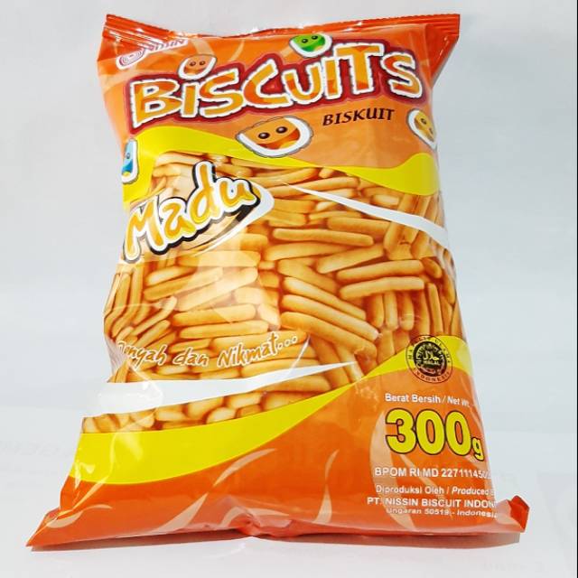 Jual NISSIN BISCUIT MADU 300gr | Shopee Indonesia