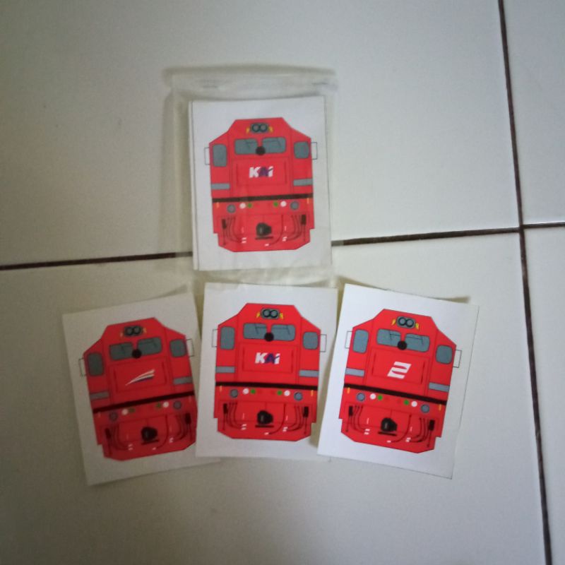 Jual Stiker lokomotif Series CC205 | Bisa 1 an | Shopee Indonesia