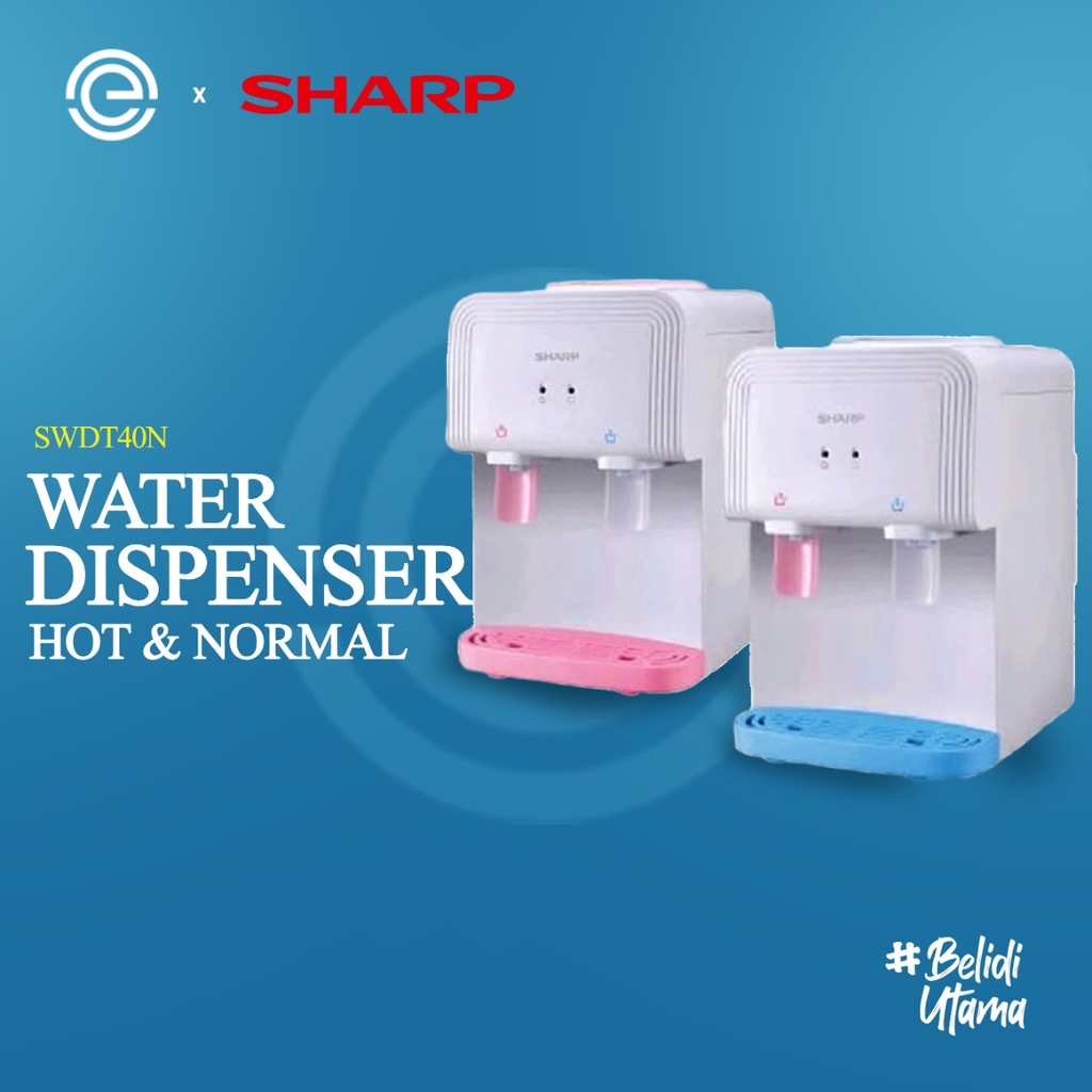 Jual SHARP Dispenser Listrik Panas & Normal - SWDT40N Indonesia|Shopee ...