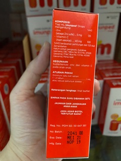 Jual imunped drop vitamin c botol 15 ml | Shopee Indonesia