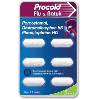 Jual Procold Flu & Batuk / Obat Flu / Obat Batuk / Obat Pilek / Obat ...