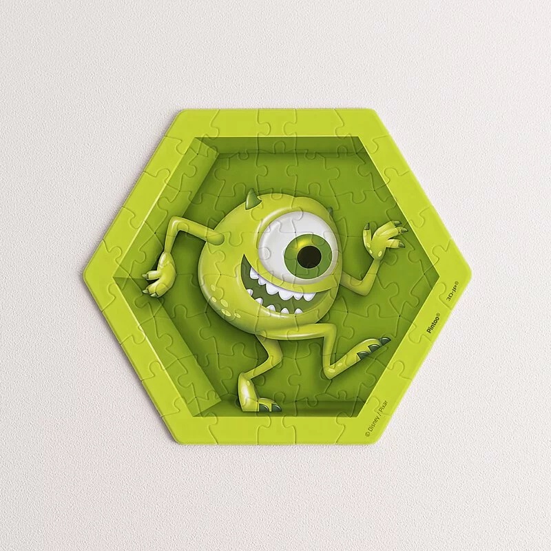 Jual Pintoo HX1015 Pixar - Monsters Inc - Mike Wazowski Jigsaw Puzzle ...