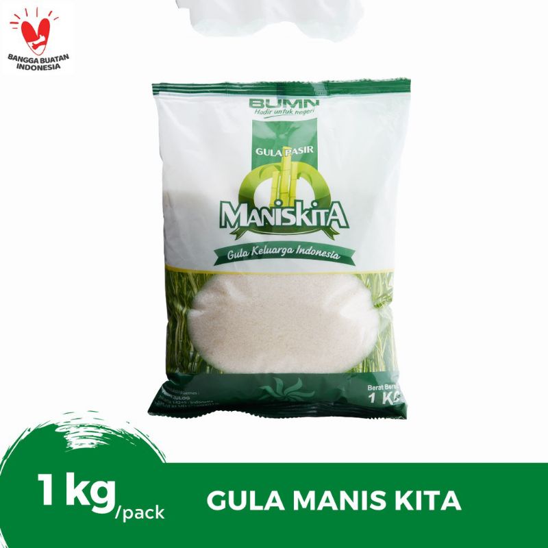 Jual Gula Manis Kita 1 kg (Gula Pasir) | Shopee Indonesia