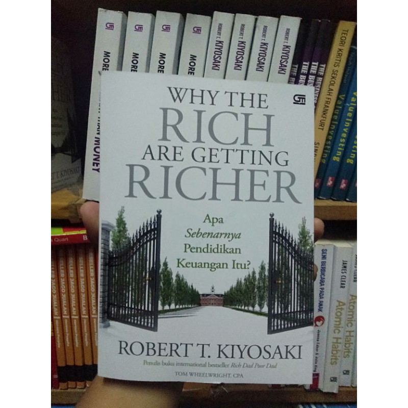 Jual Buku WHY THE RICH ARE GETTING RICHER Apa sebenarnya pendidikan ...