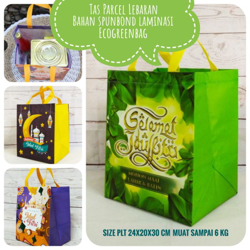 Jual TAS PARCEL IDUL FITRI HAMPERS LEBARAN GOODIEBAG LAMINASI 120 GSM ...