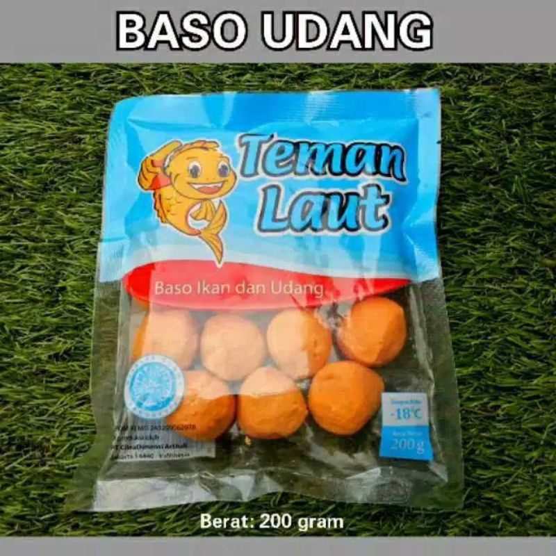 Jual frozen food teman laut baso ikan & udang200gr Indonesia|Shopee ...