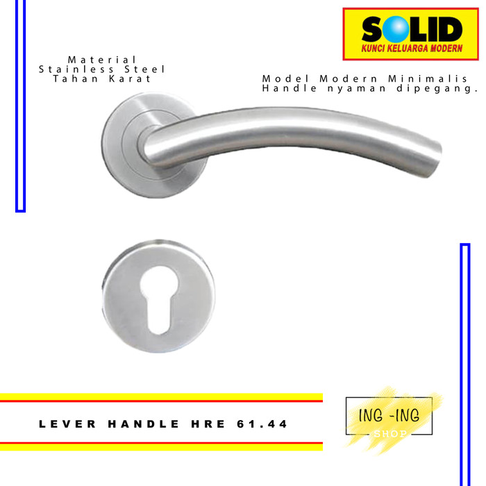 Jual Lever Handle Solid HRE 61.44 /Gagang Pintu Solid/ Handle Pintu ... Jual Lever Handle Solid HRE 61.44 /Gagang Pintu Solid/ Handle Pintu ...