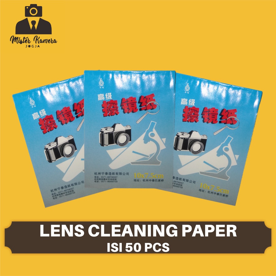Jual Kertas Pembersi Lensa Tisu Lens Cleaning Paper Tissue Cleaning Kit ...