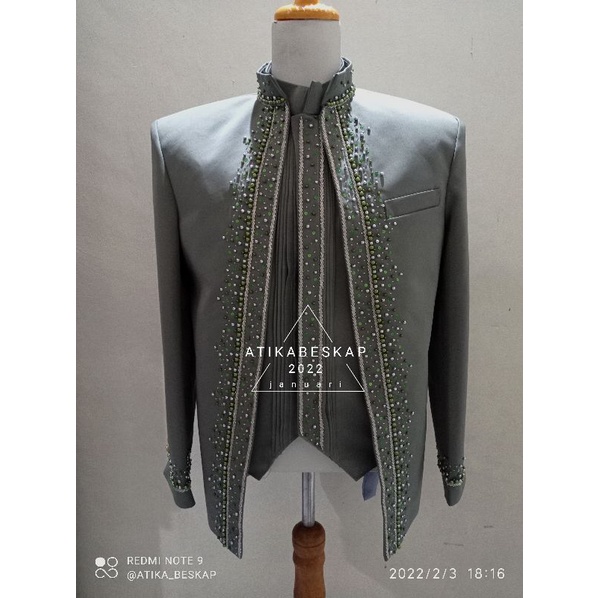Jual Beskap Asraf // Beskap Modern // Beskap Akad // beskap pengantin ...