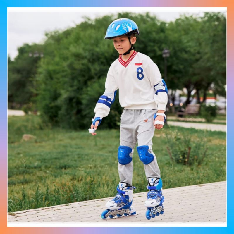 Jual Sepatu Roda Anak Fullset / Sepatu Roda Anak + Helm Pelindung dan ...