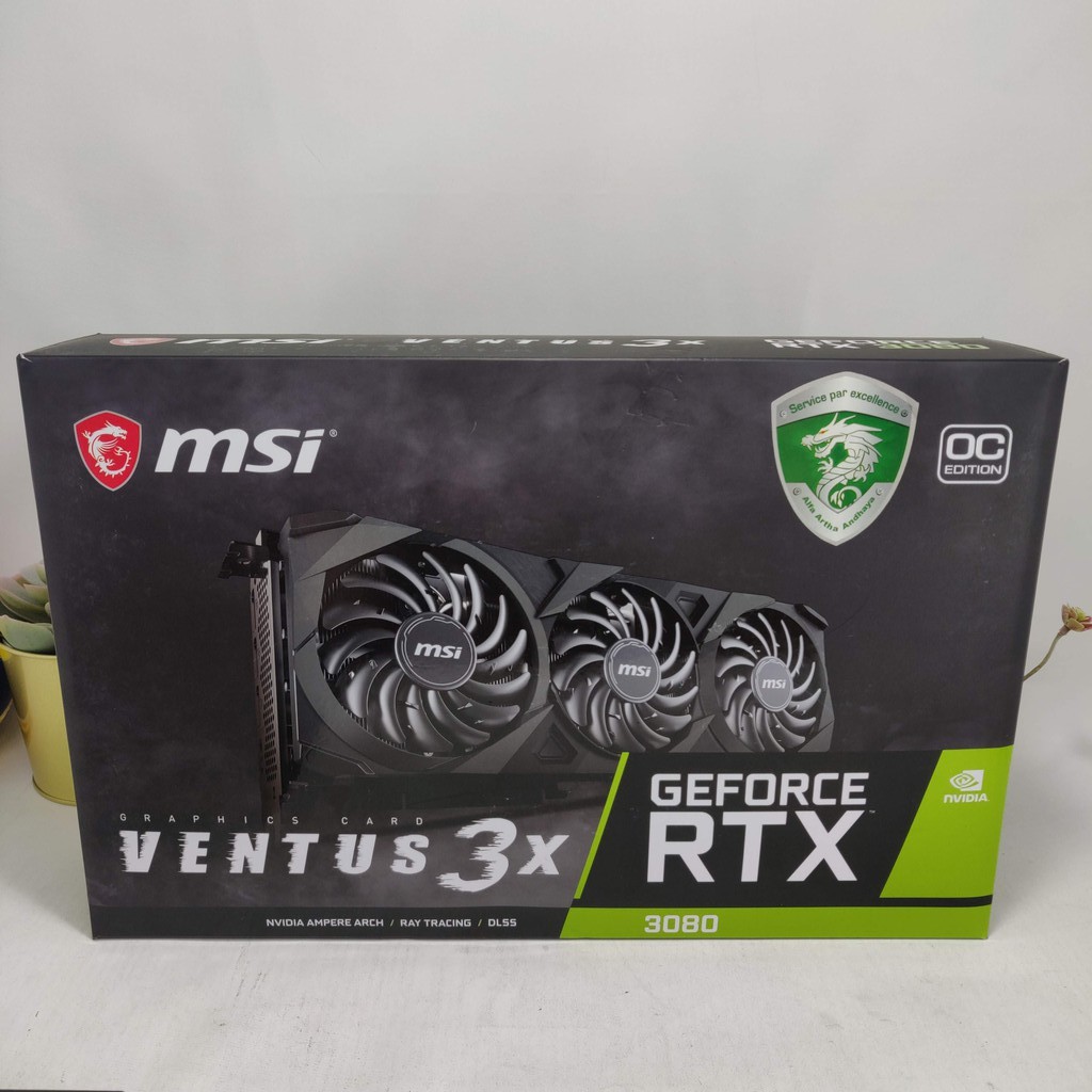 Jual MSI Ventus OC 3X RTX 3080 10GB Nvidia Geforce Graphic Card VGA ...