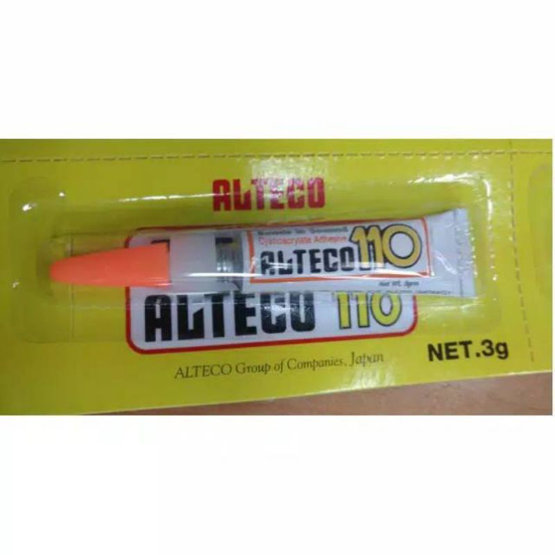 Jual Lem Super Glue ALTECO 110 3g ORIGINAL ASLI | Shopee Indonesia