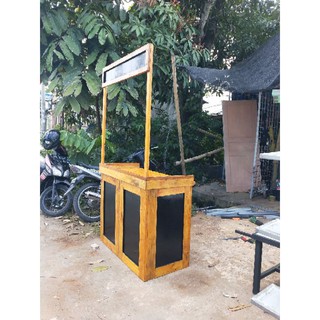 Jual Steling Stand Booth Jualan Portabel Bongkar Pasang Kayu Jati ...