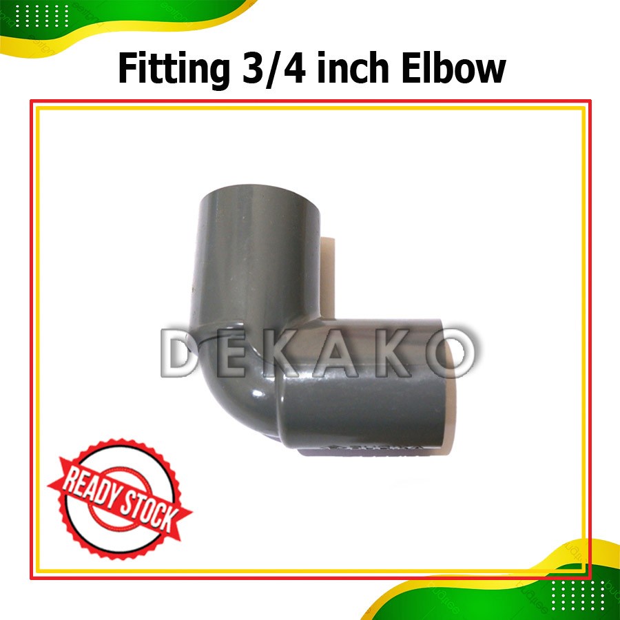 Jual Fitting Elbow 3/4 inch Elbow | Shopee Indonesia