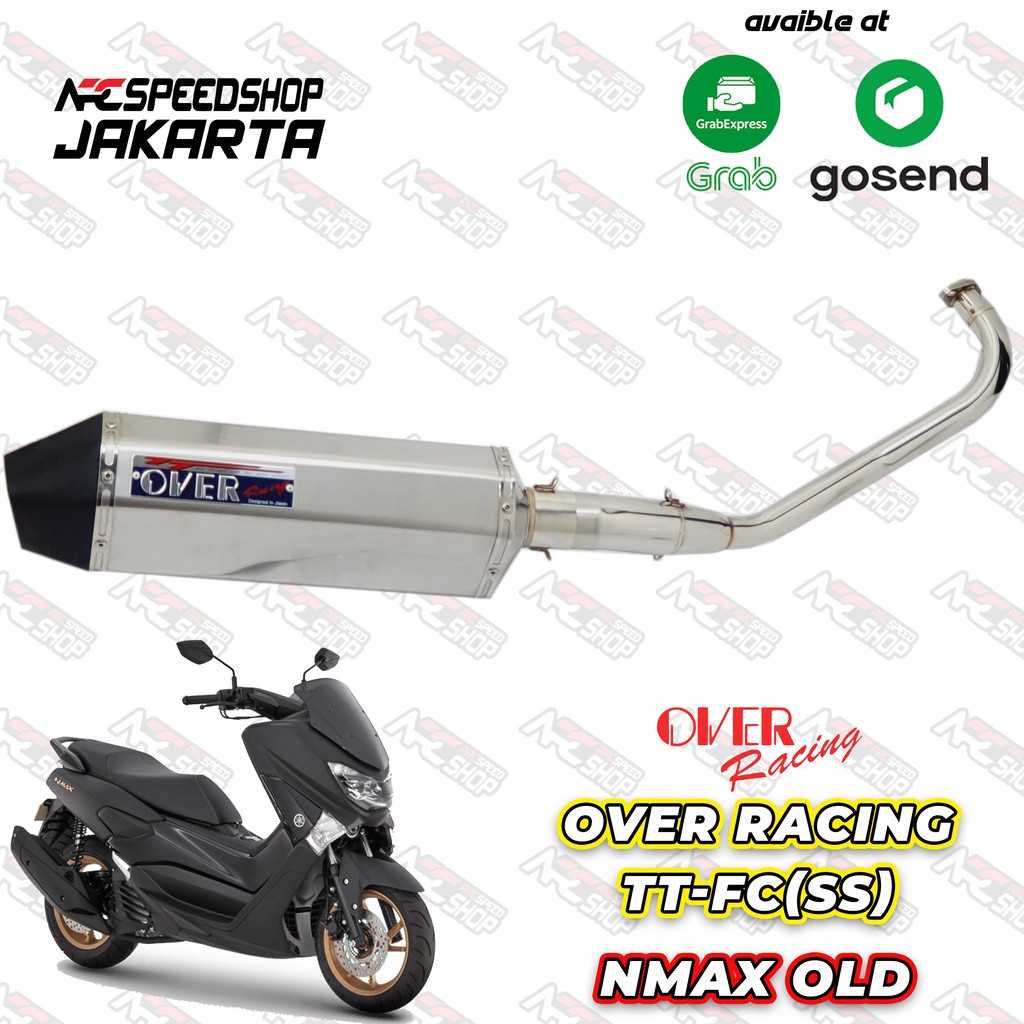 Jual Knalpot Over Racing Exhaust NMAX150 / NMAX OLD Fullsystem | Shopee ...